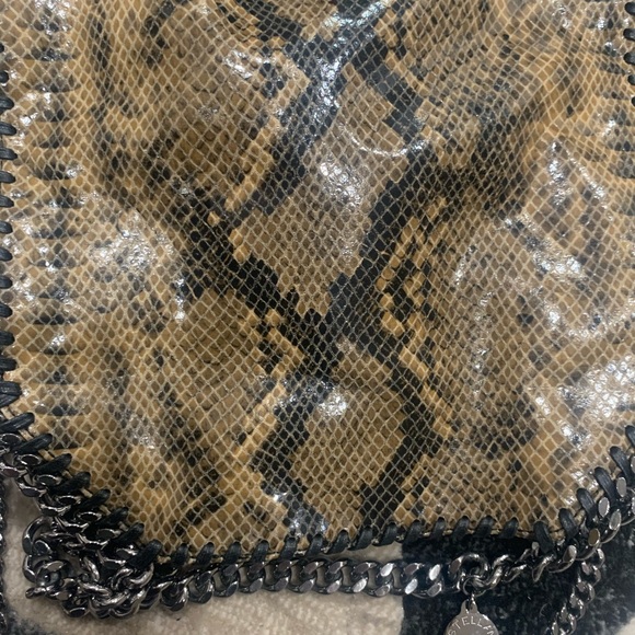 Stella McCartney | Bags | Stella Mccartney Faux Python Falabella Bag ...